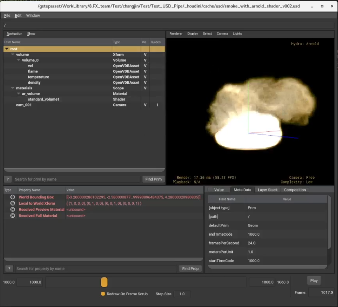 USDview - Arnold Render Delegate | Tai Yeong . Song